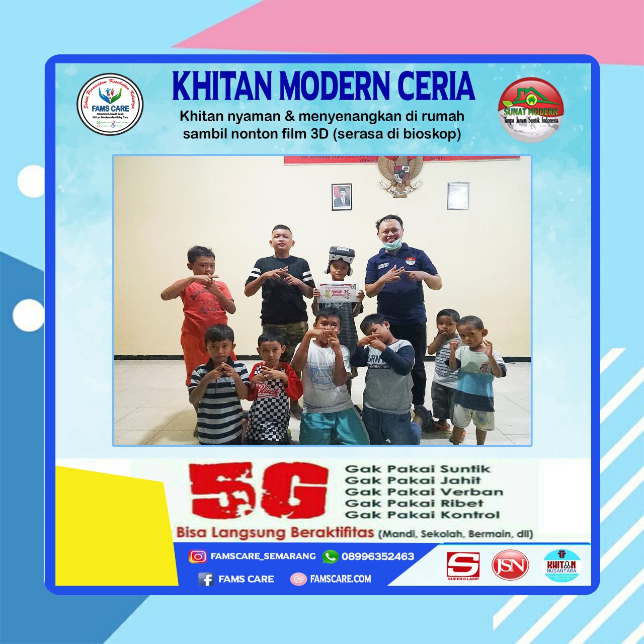 khitan sunat modern ungaran semarang | Fams Care