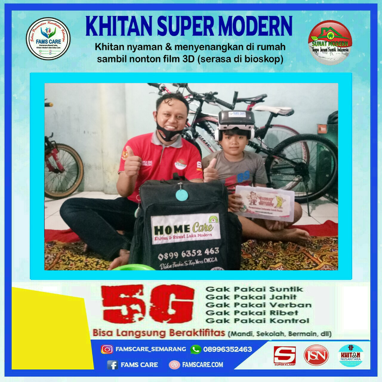 Sunat Modern Klamp Bringin Semarang Jawa Tengah