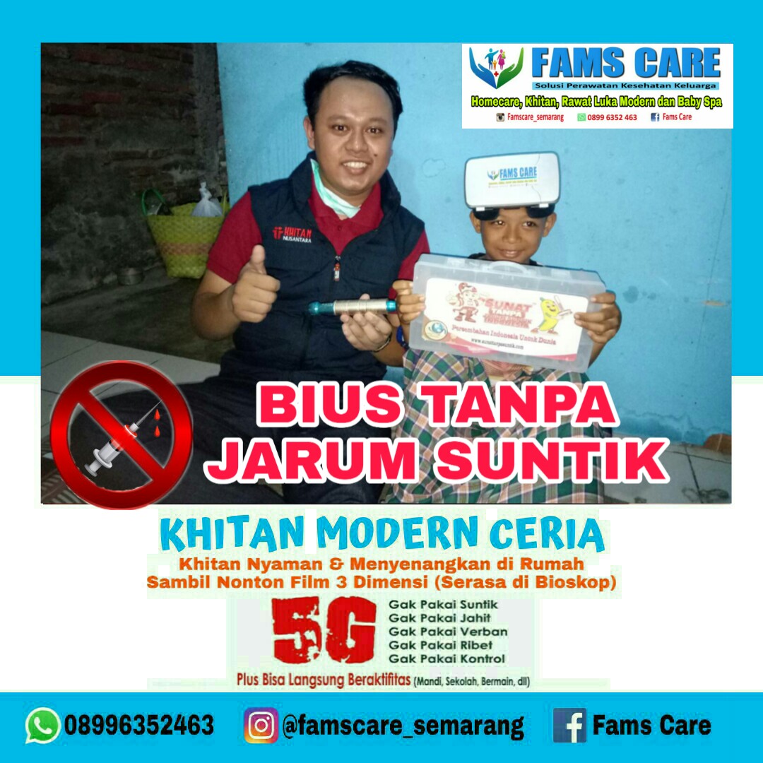 Sunat Modern Klamp Kaligawe Semarang Jawa Tengah